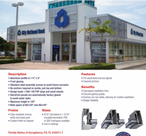 Storefront Wall Systems - Genesis Doors and Windows